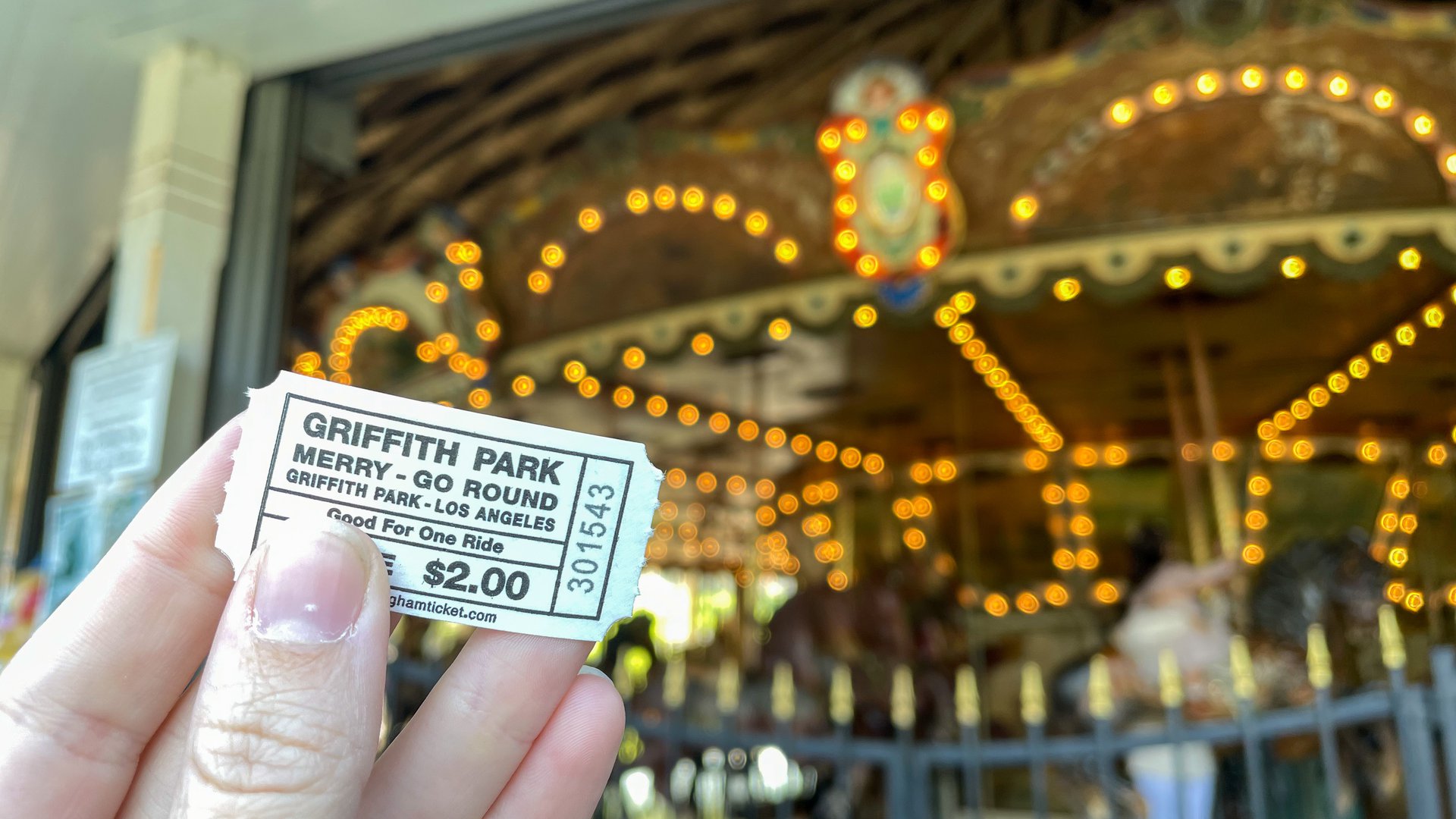 Happyly: Merry Go Round at Griffith Park